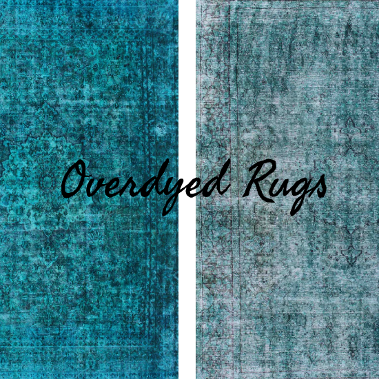 How Overdyed Rugs Add Character to Interiors? | The Rug Shed London